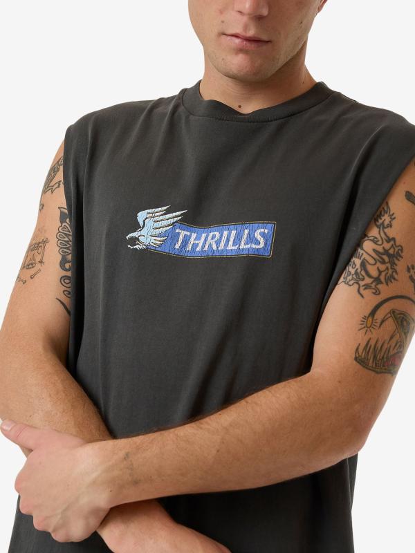THRILLS Allegiance Logo Graphic Muscle Tee | Urban Outfitters Australia ...