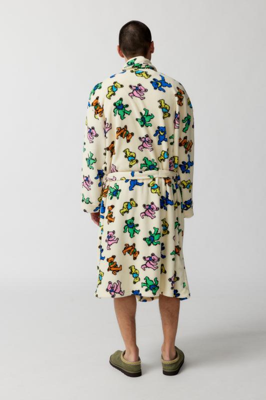 Grateful Dead Dancing Bear Robe | Urban Outfitters Mexico - Clothing ...