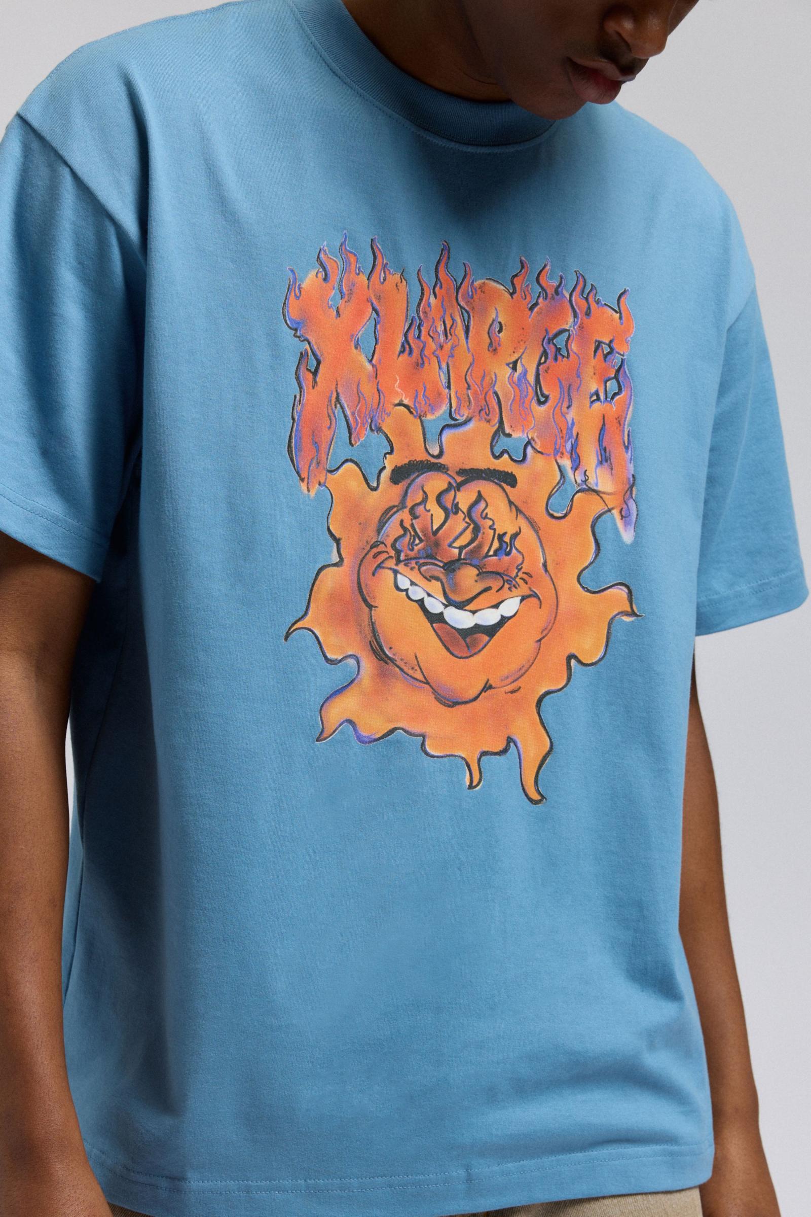 XLARGE Burning Logo Graphic Tee | Urban Outfitters Australia - Clothing ...