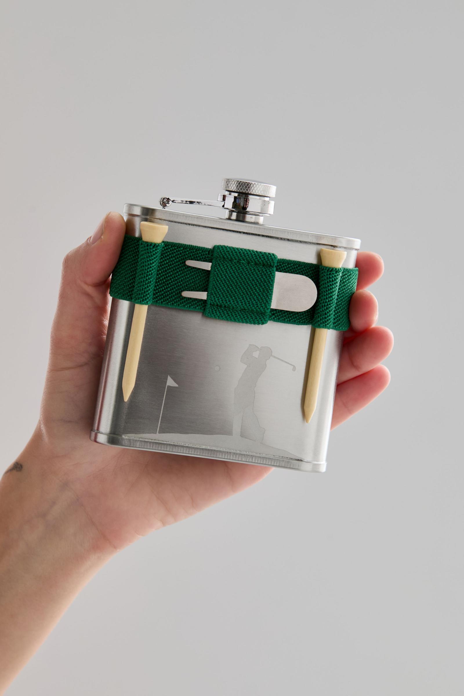 Stainless Steel Golf Flask & Tee Set | Urban Outfitters Hong Kong ...