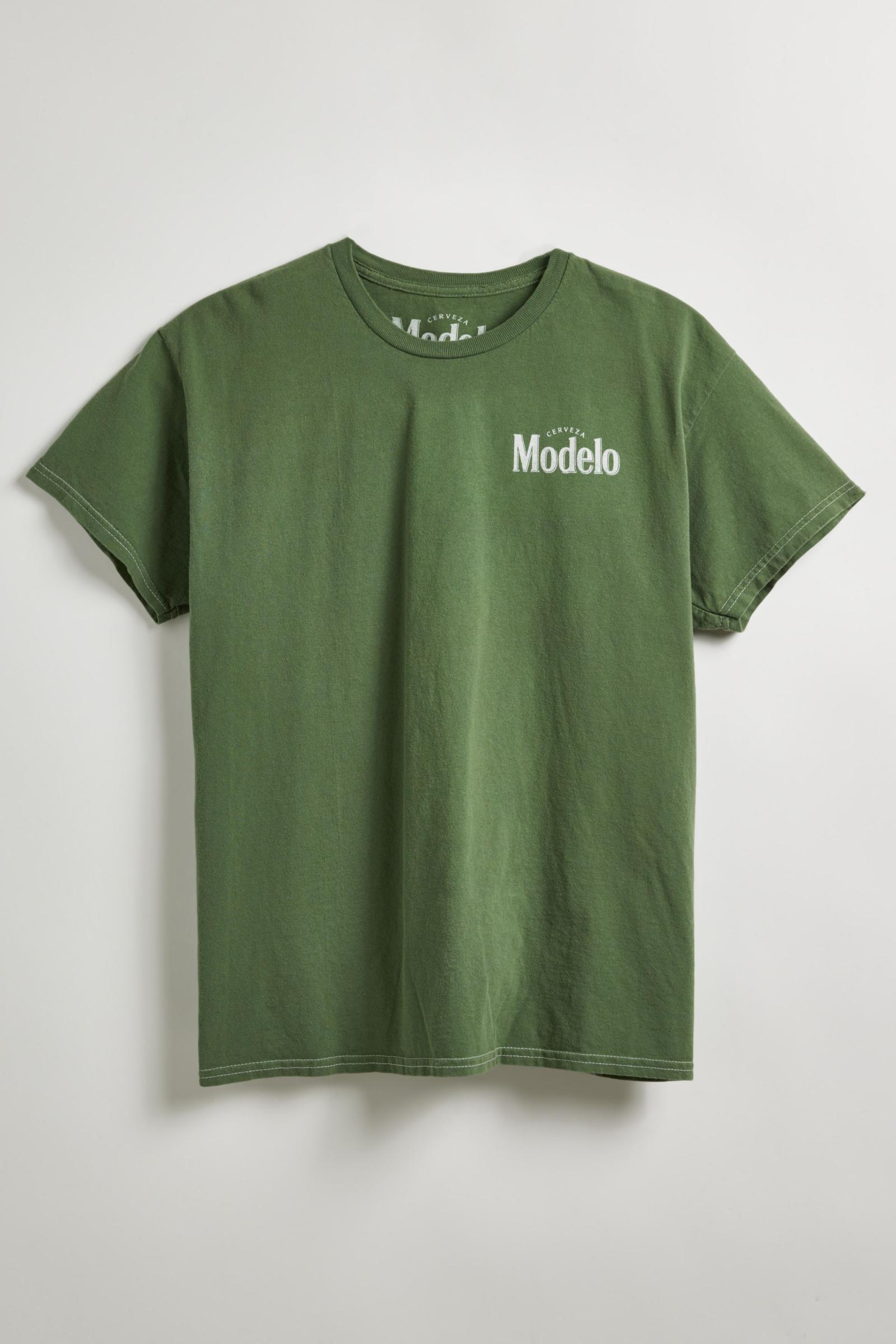 Modelo Cheers Short Sleeve Graphic Tee | Urban Outfitters Australia ...