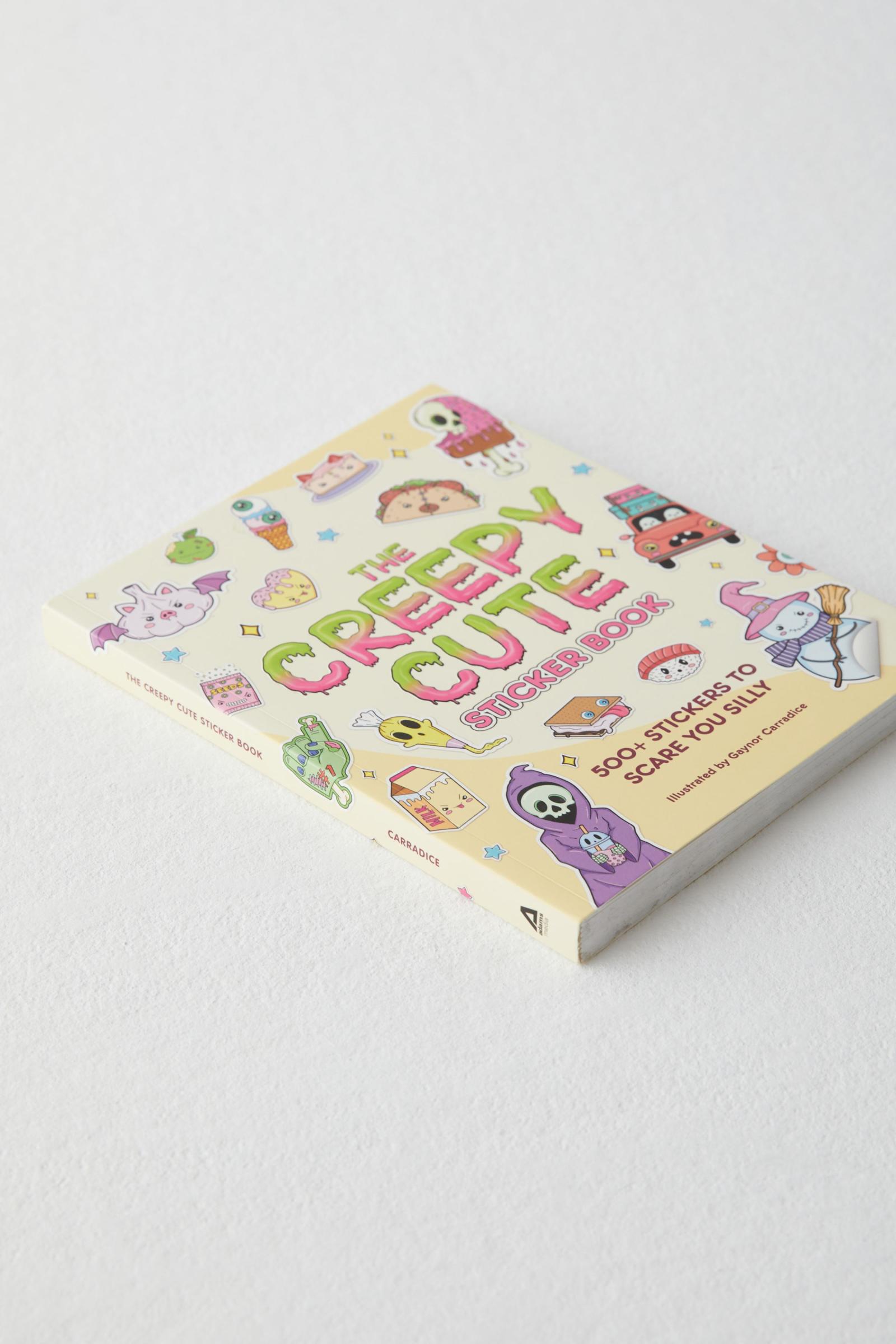 The Creepy Cute Sticker Book: 500+ Stickers To Scare You Silly By ...