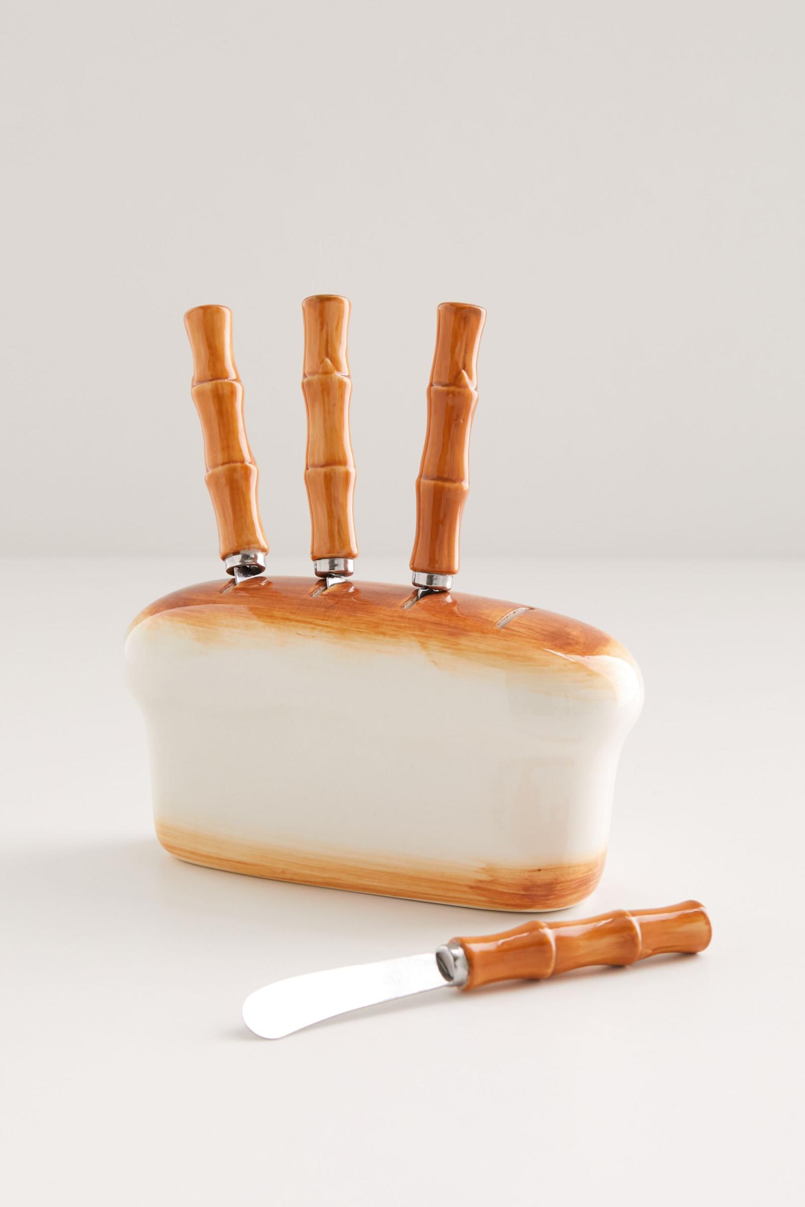 Bread Loaf Knife And Storage Set | Urban Outfitters Mexico - Clothing ...