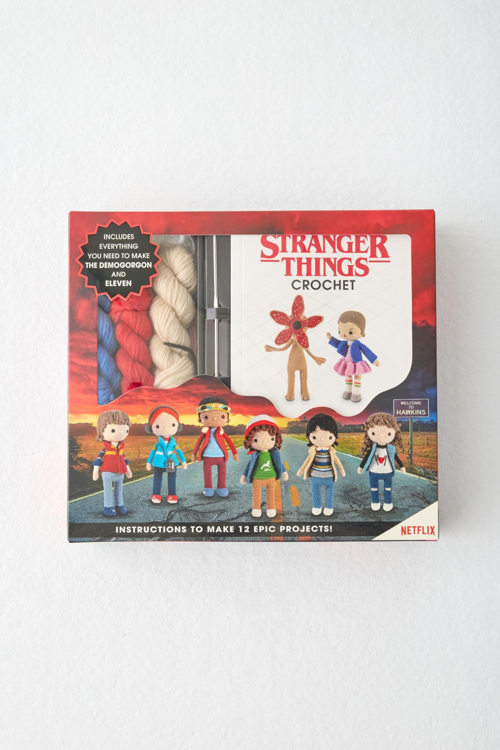 Stranger Things Crochet Kit By Thunder Bay Press | Urban Outfitters ...