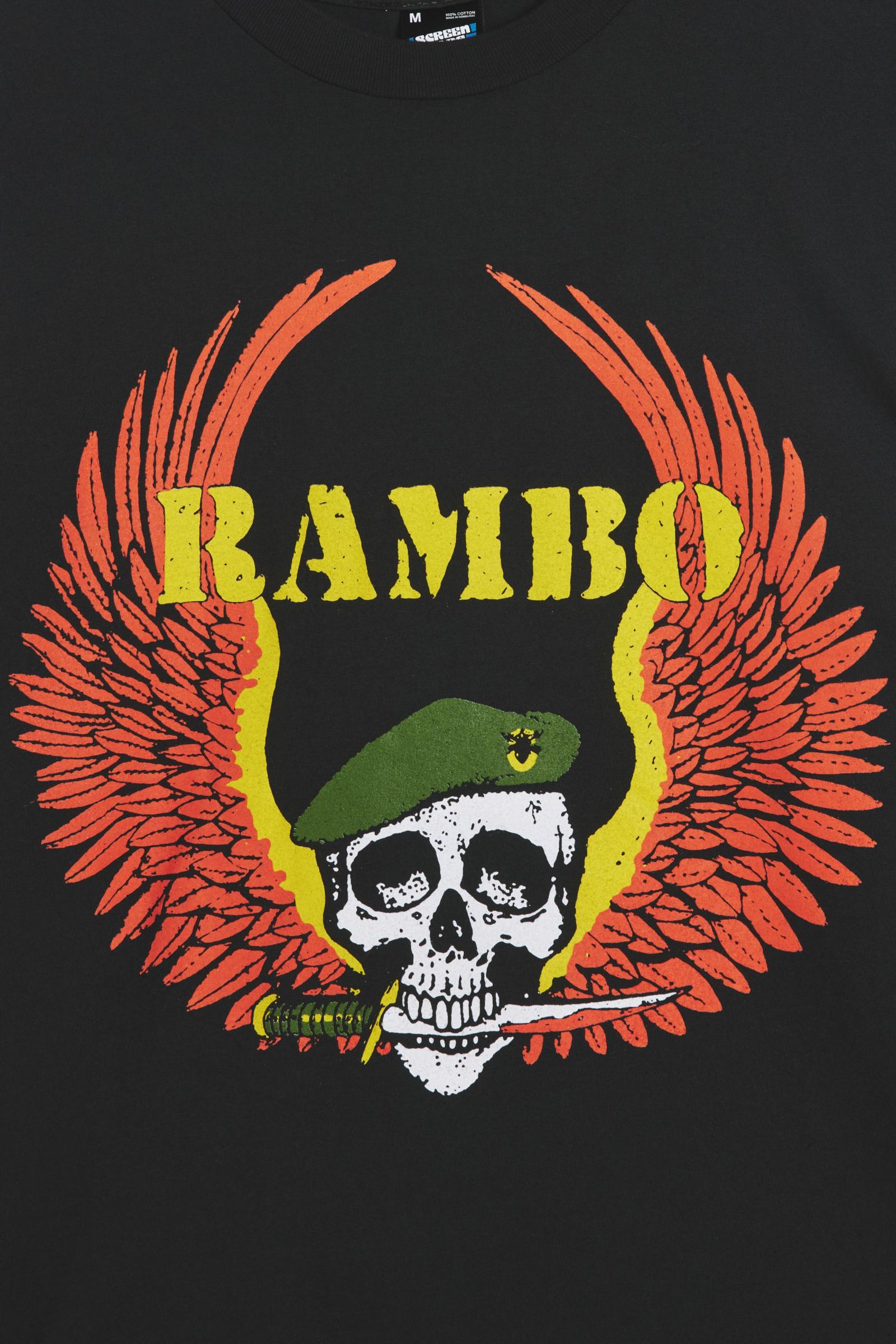 Screen Stars Rambo Skull Graphic Tee | Urban Outfitters Singapore ...