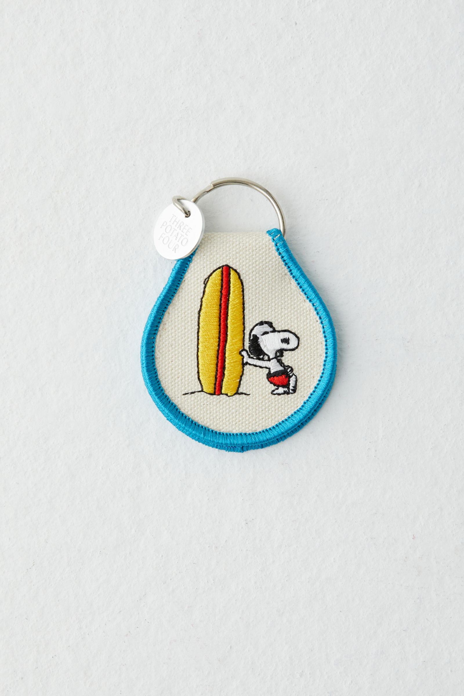 Three Potato Four X Peanuts Snoopy Classic Patch Keychain | Urban ...