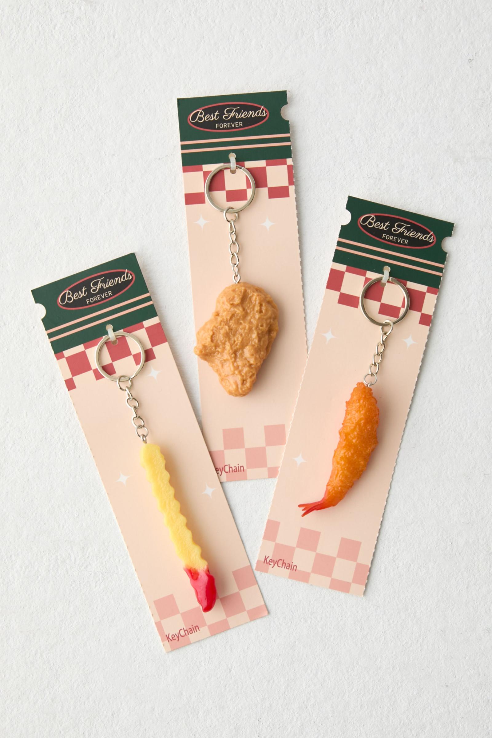 BFF Fried Food Keychain Set | Urban Outfitters Japan - Clothing, Music ...
