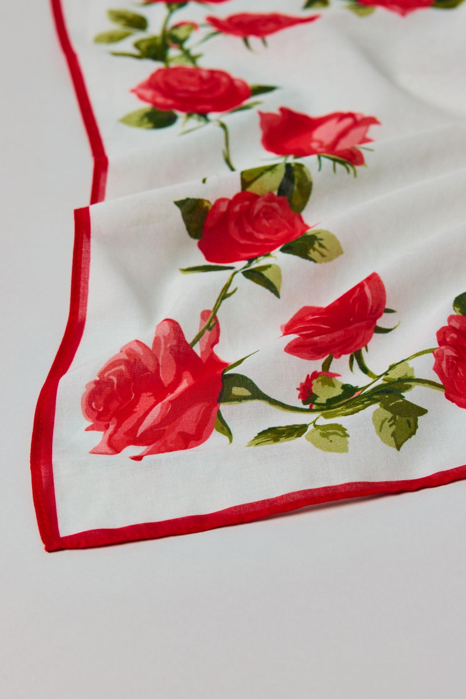 Rose Print Cotton Bandana | Urban Outfitters Australia - Clothing ...