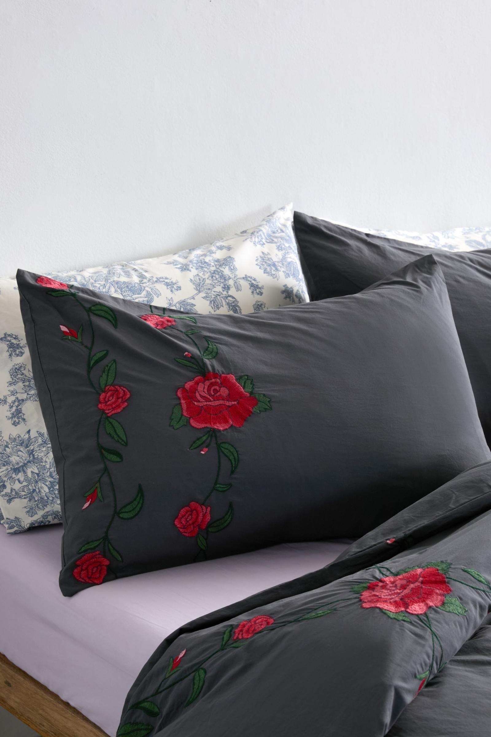 Secret Garden Embroidered Sham Set | Urban Outfitters Singapore ...