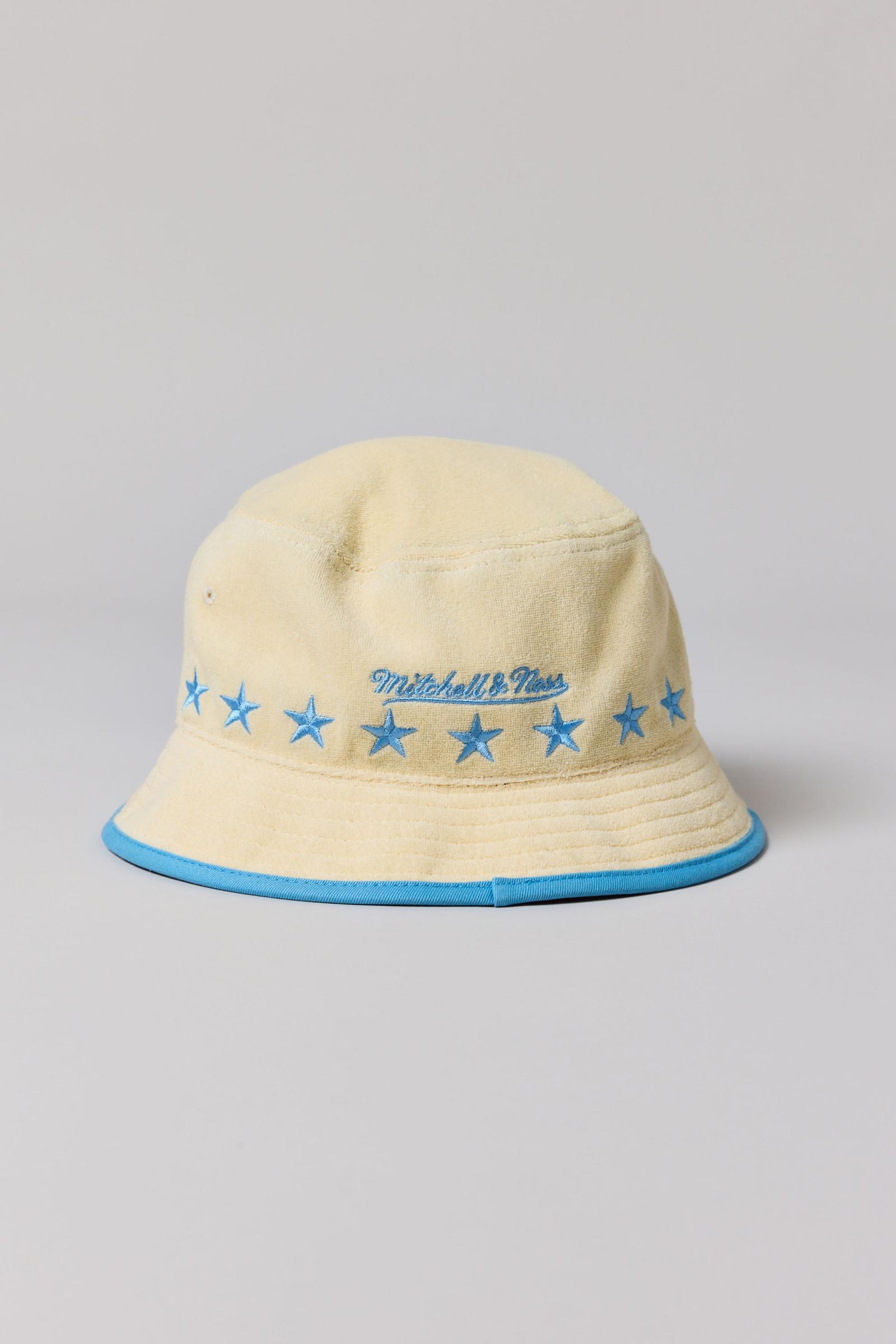 Mitchell & Ness NCAA University Of North Carolina Dune Bucket Hat ...