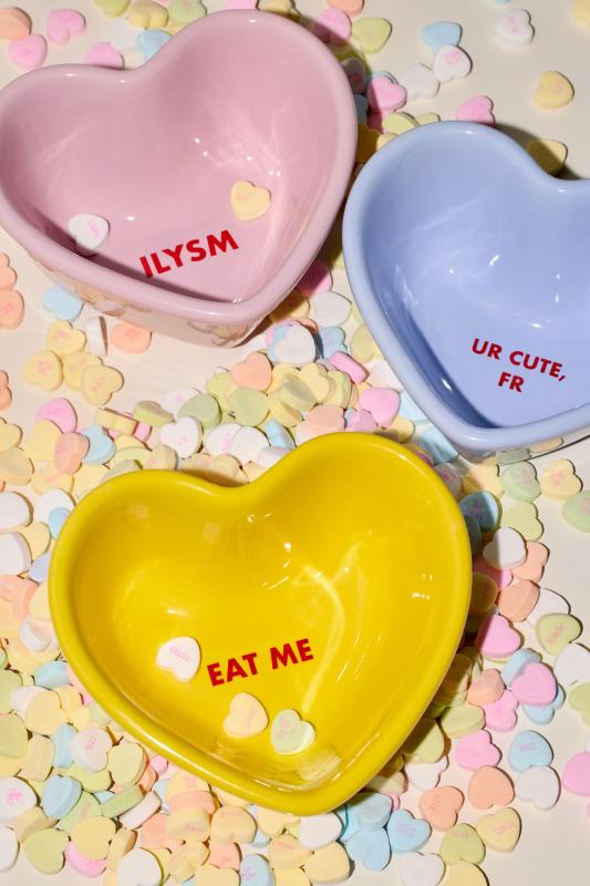 Conversation Heart Snack Bowl | Urban Outfitters Japan - Clothing ...
