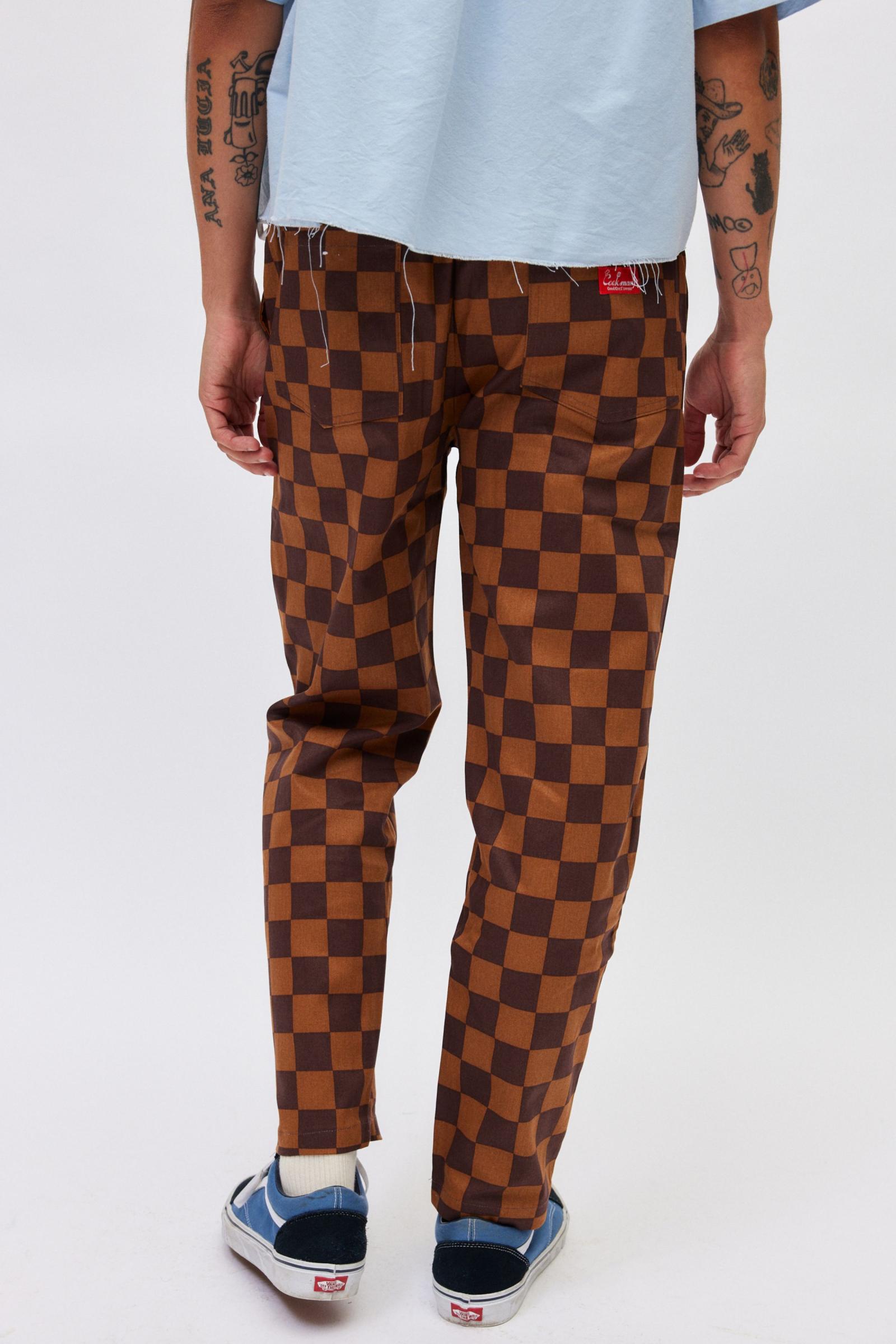 Cookman Checkerboard Wide Chef Pant | Urban Outfitters Korea - Clothing ...