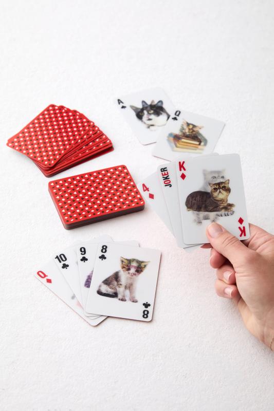 3D Cat Playing Card Set | Urban Outfitters Australia - Clothing, Music ...