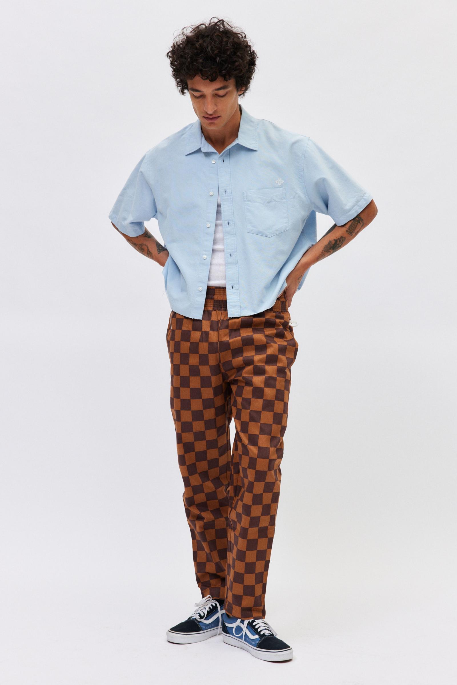 Cookman Checkerboard Wide Chef Pant | Urban Outfitters Korea - Clothing ...