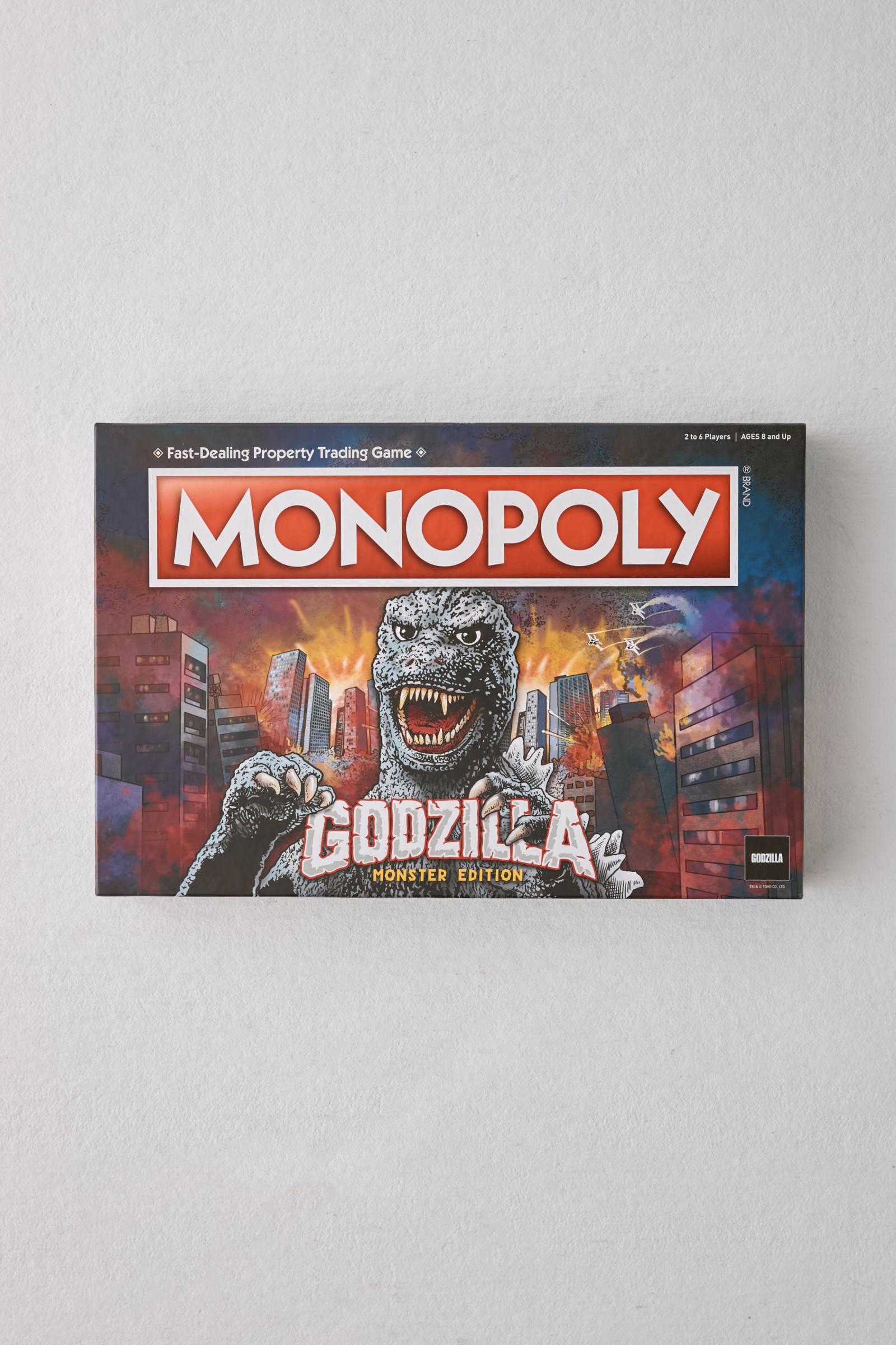 Monopoly: Godzilla Edition Board Game | Urban Outfitters Japan ...
