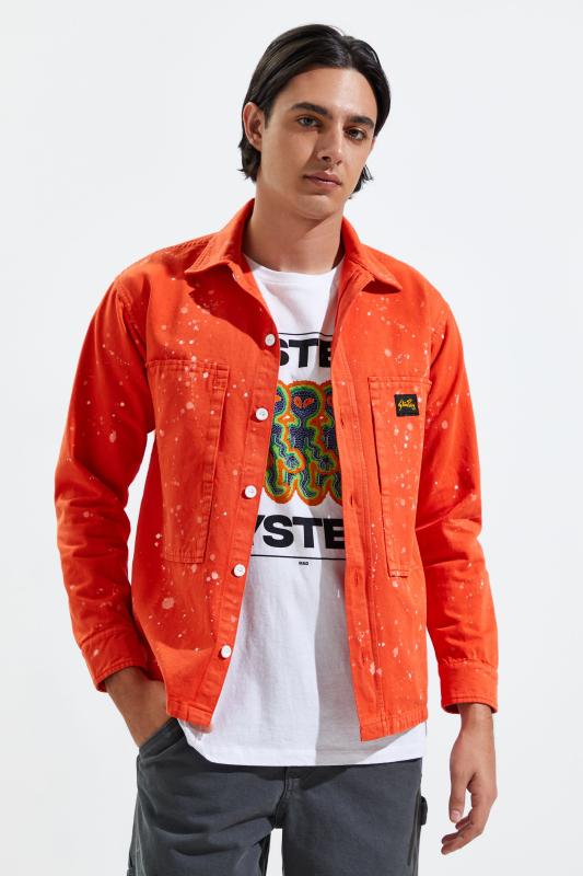 Stan Ray Paint Splatter Overshirt | Urban Outfitters Hong Kong ...