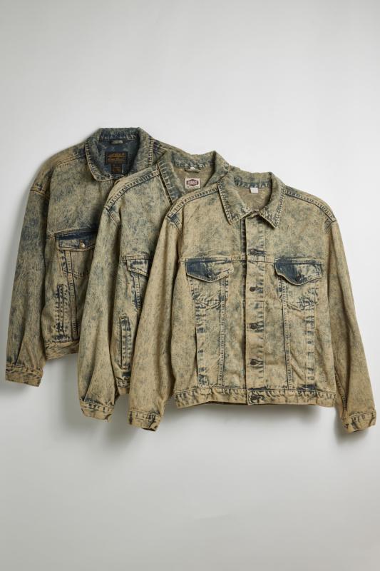 Urban Renewal Remade Dirty Denim Jacket | Urban Outfitters Singapore ...