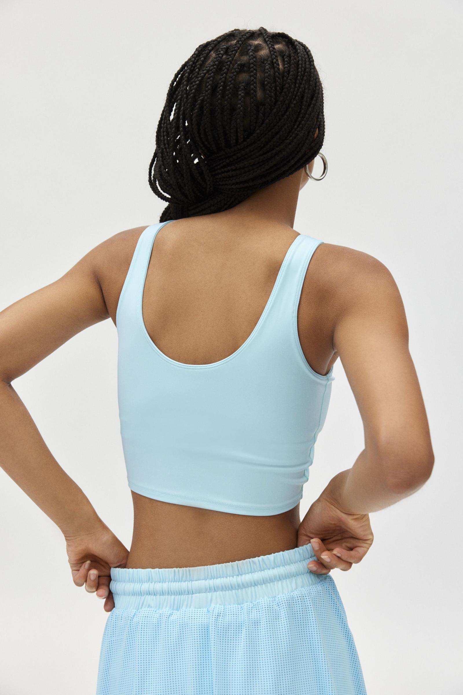 Beach Riot Tyra Ruched Crop Top | Urban Outfitters Singapore - Clothing ...