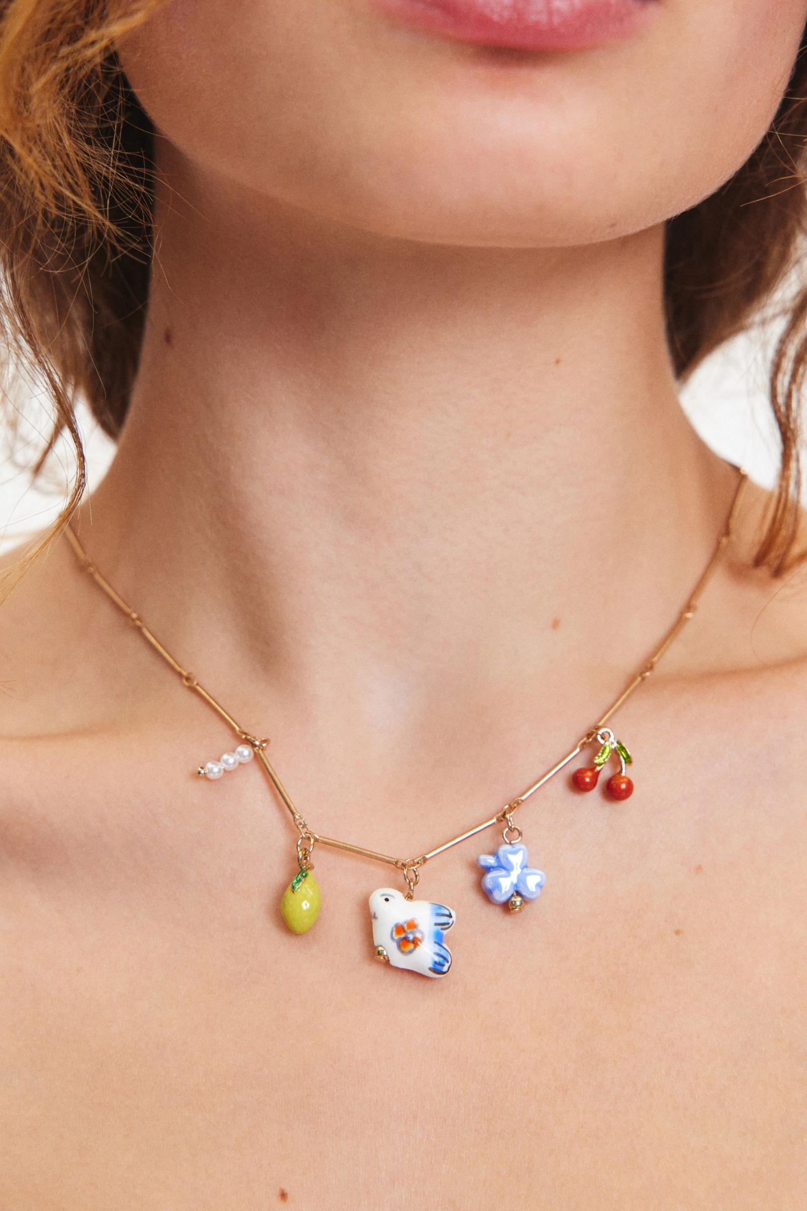 Rori Delicate Charm Necklace | Urban Outfitters Japan - Clothing, Music ...