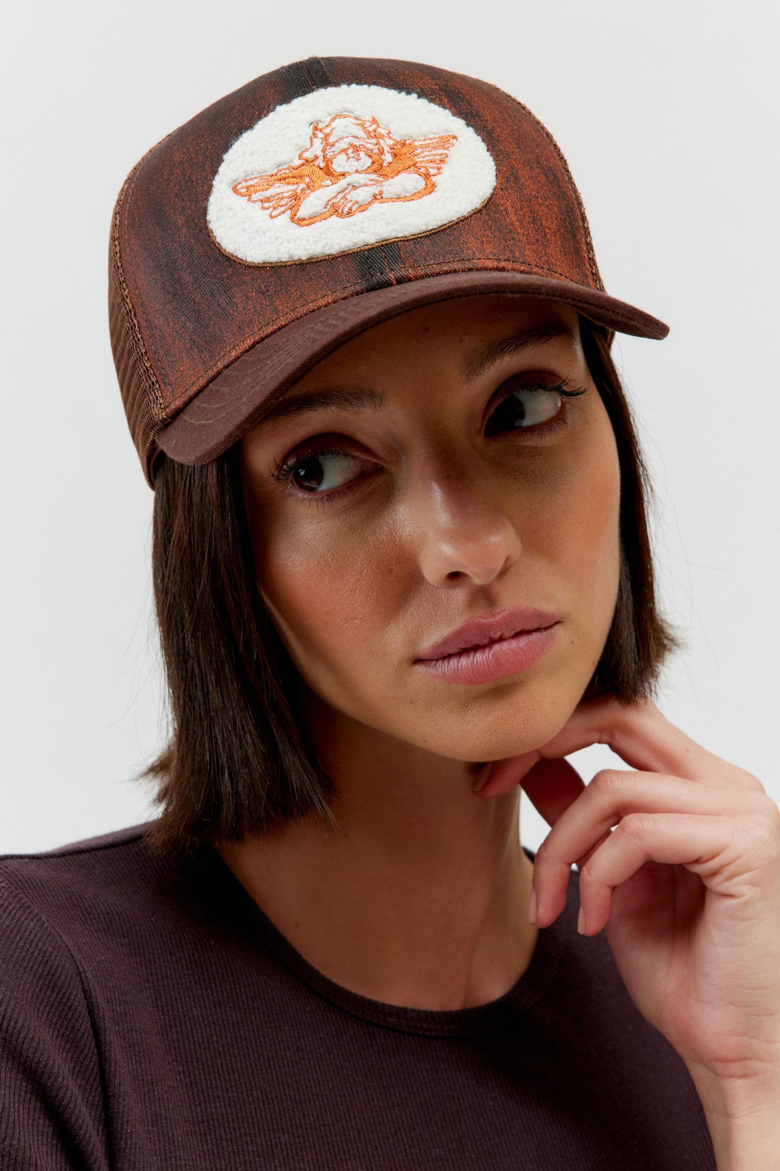 Boys Lie Up In Flames Trucker Hat | Urban Outfitters Australia ...