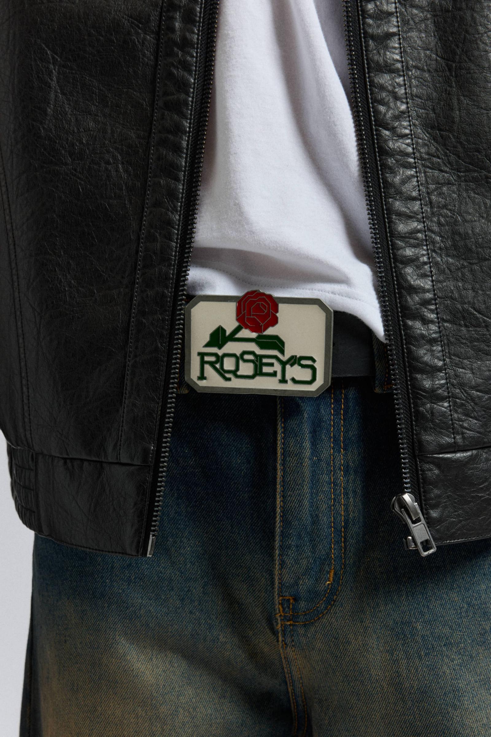 Rosey's Buckle Leather Belt | Urban Outfitters Japan - Clothing, Music ...
