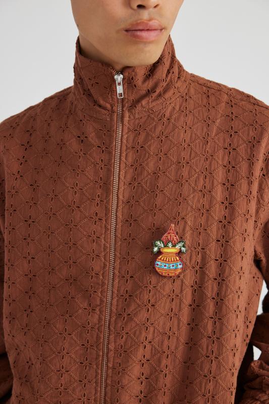 KARDO Mack Schiffli Eyelet Track Jacket | Urban Outfitters Korea - Clothing, Music, Home ...