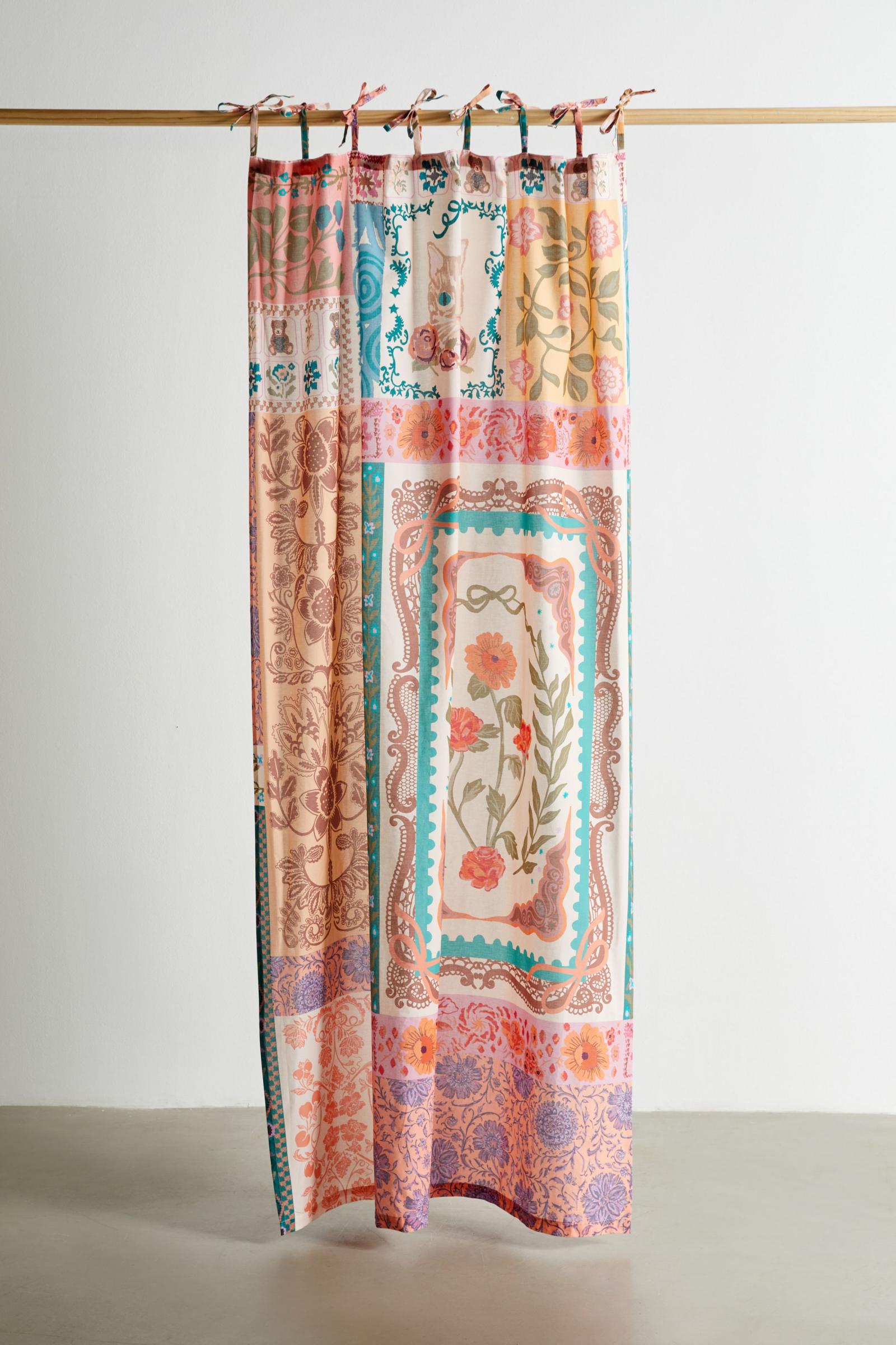 Raya Patched Floral Window Panel | Urban Outfitters Australia ...