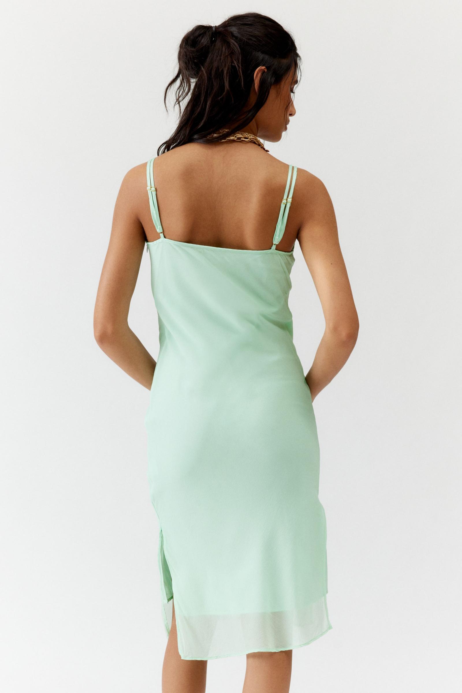 Riverside Tool & Dye Isla Silk Slip Dress | Urban Outfitters Hong Kong ...