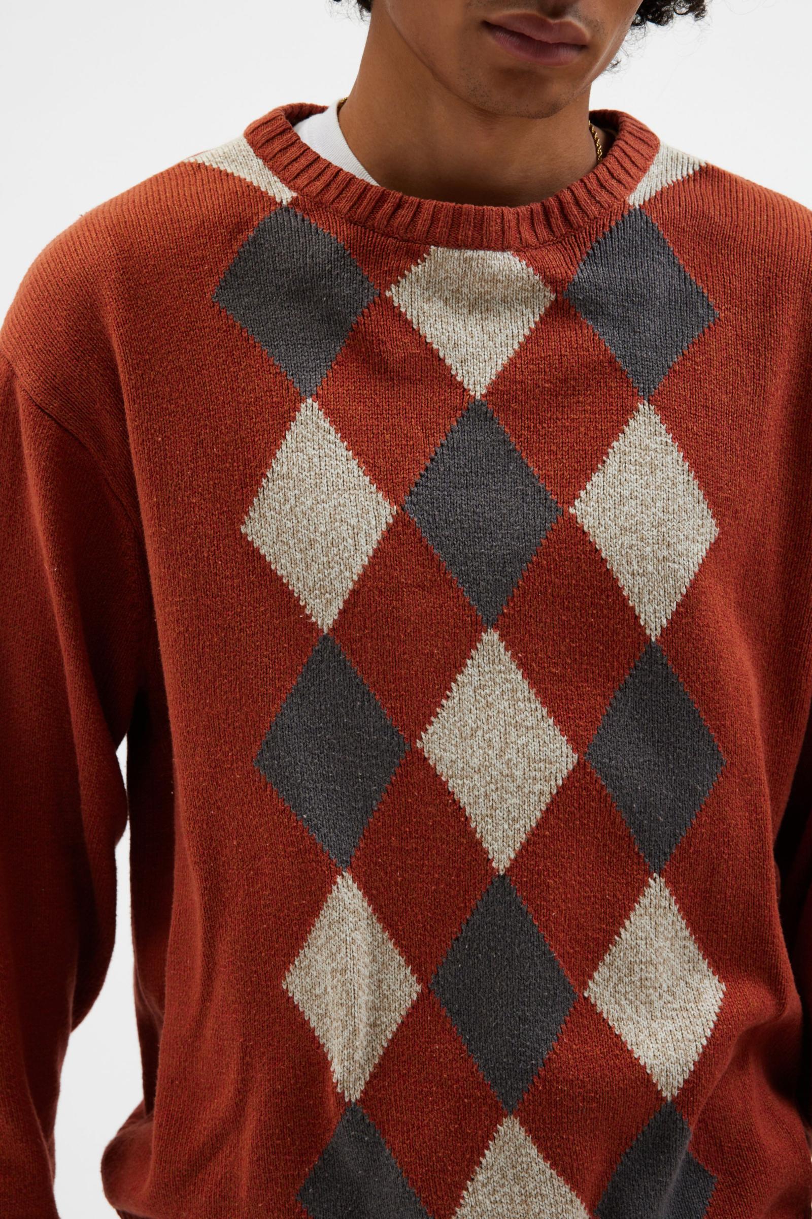 Vintage By UO Argyle Sweater | Urban Outfitters Australia - Clothing, Music, Home & Accessories