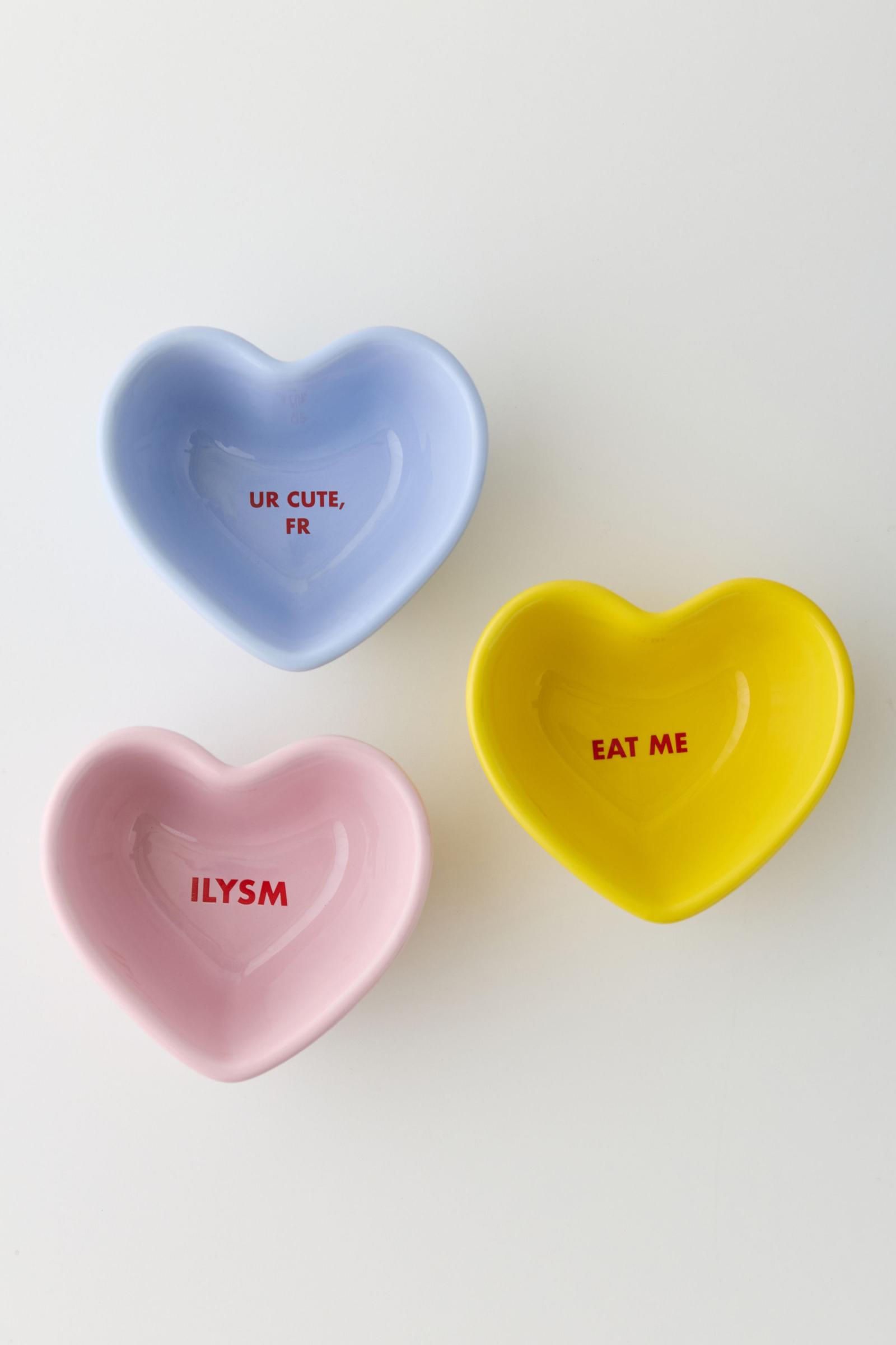 Conversation Heart Snack Bowl | Urban Outfitters Japan - Clothing ...