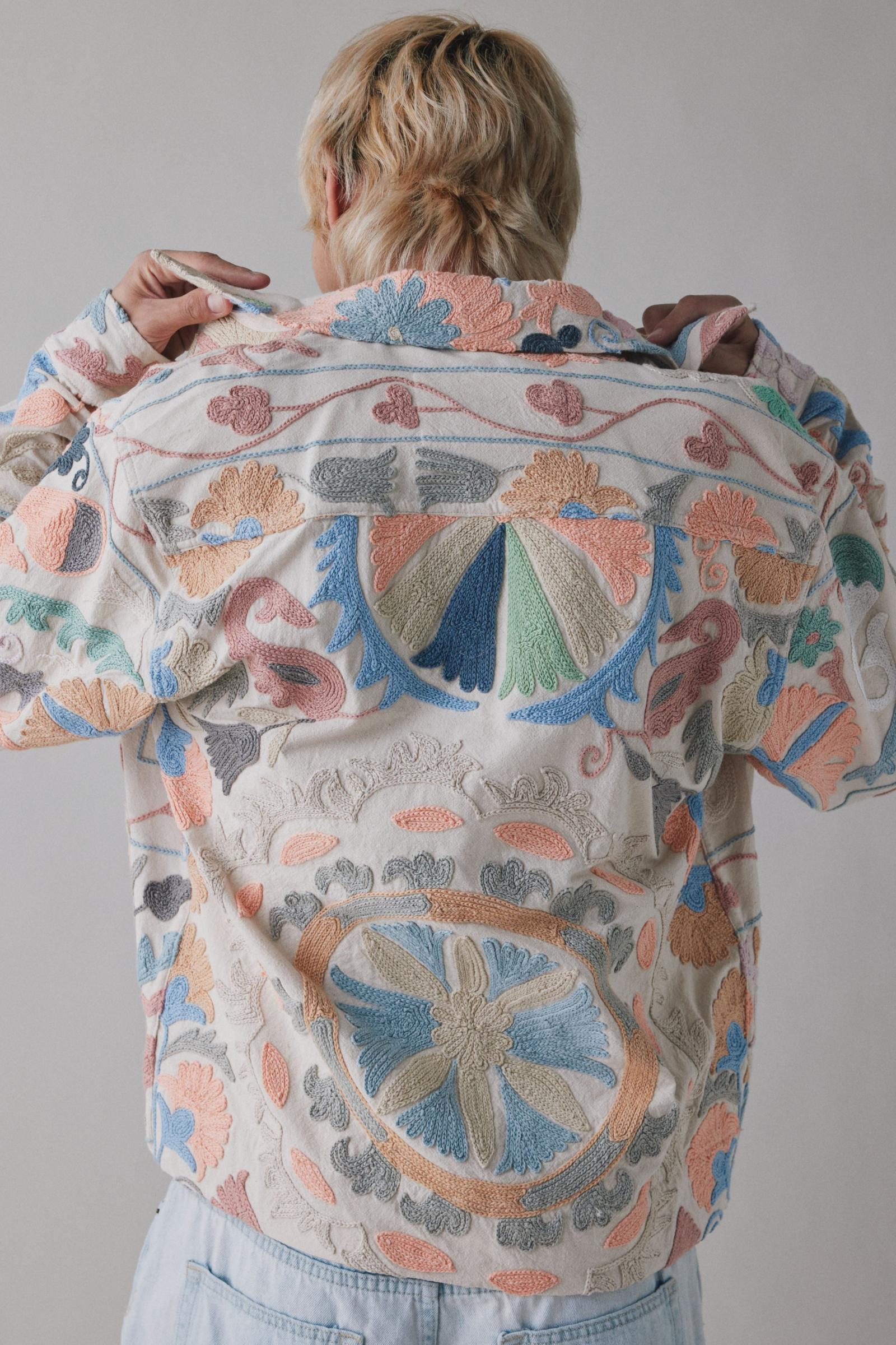 KARDO Bodhi Embroidered Floral Jacket | Urban Outfitters Singapore - Clothing, Music, Home ...