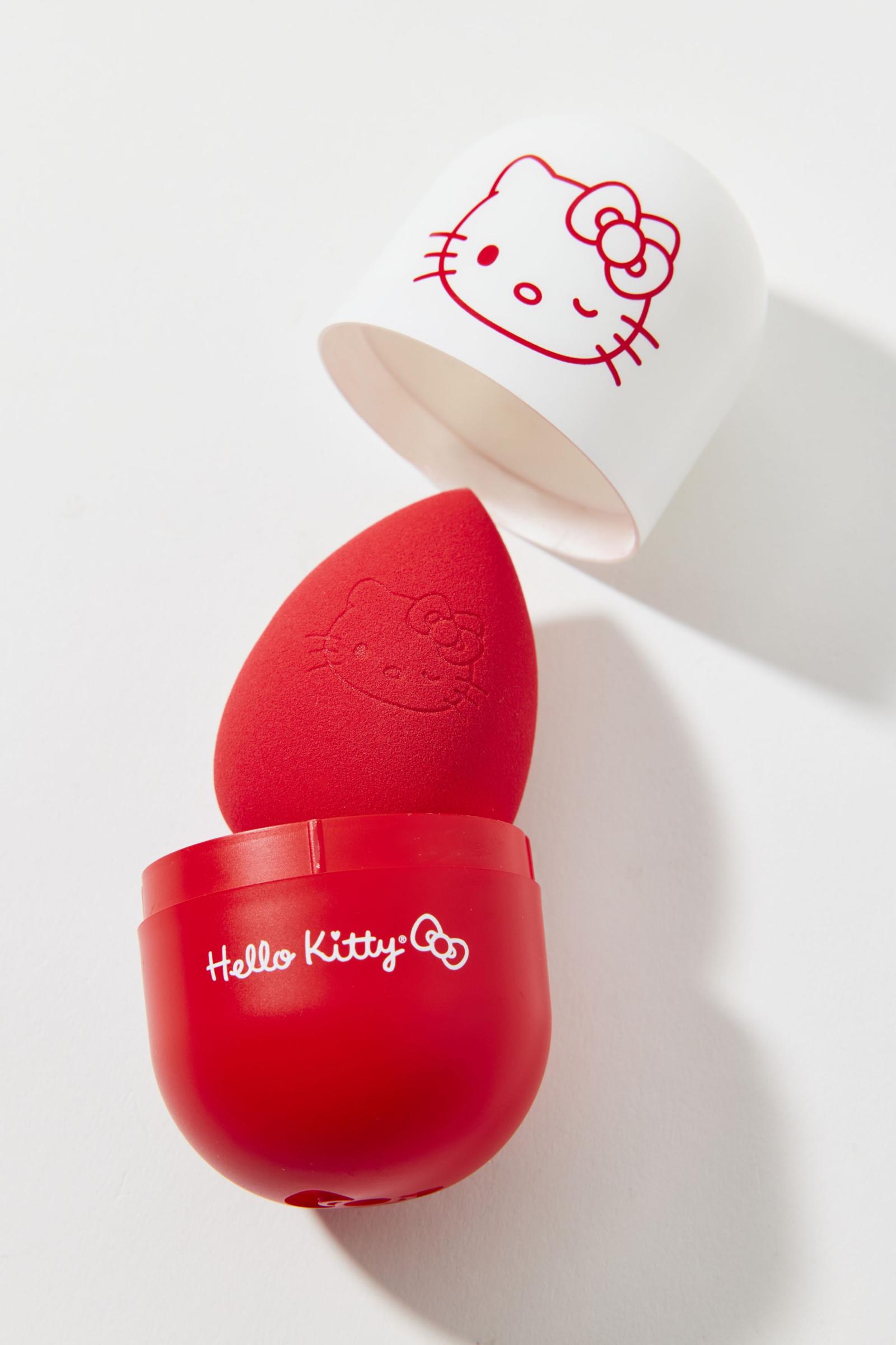 Impressions Vanity Co. Sanrio Hello Kitty Makeup Sponge & Travel Case ...
