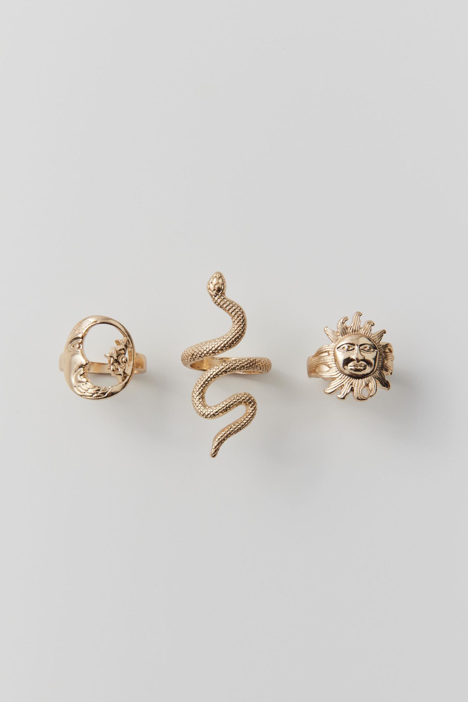 Celestial Snake Ring Set | Urban Outfitters Taiwan - Clothing, Music ...