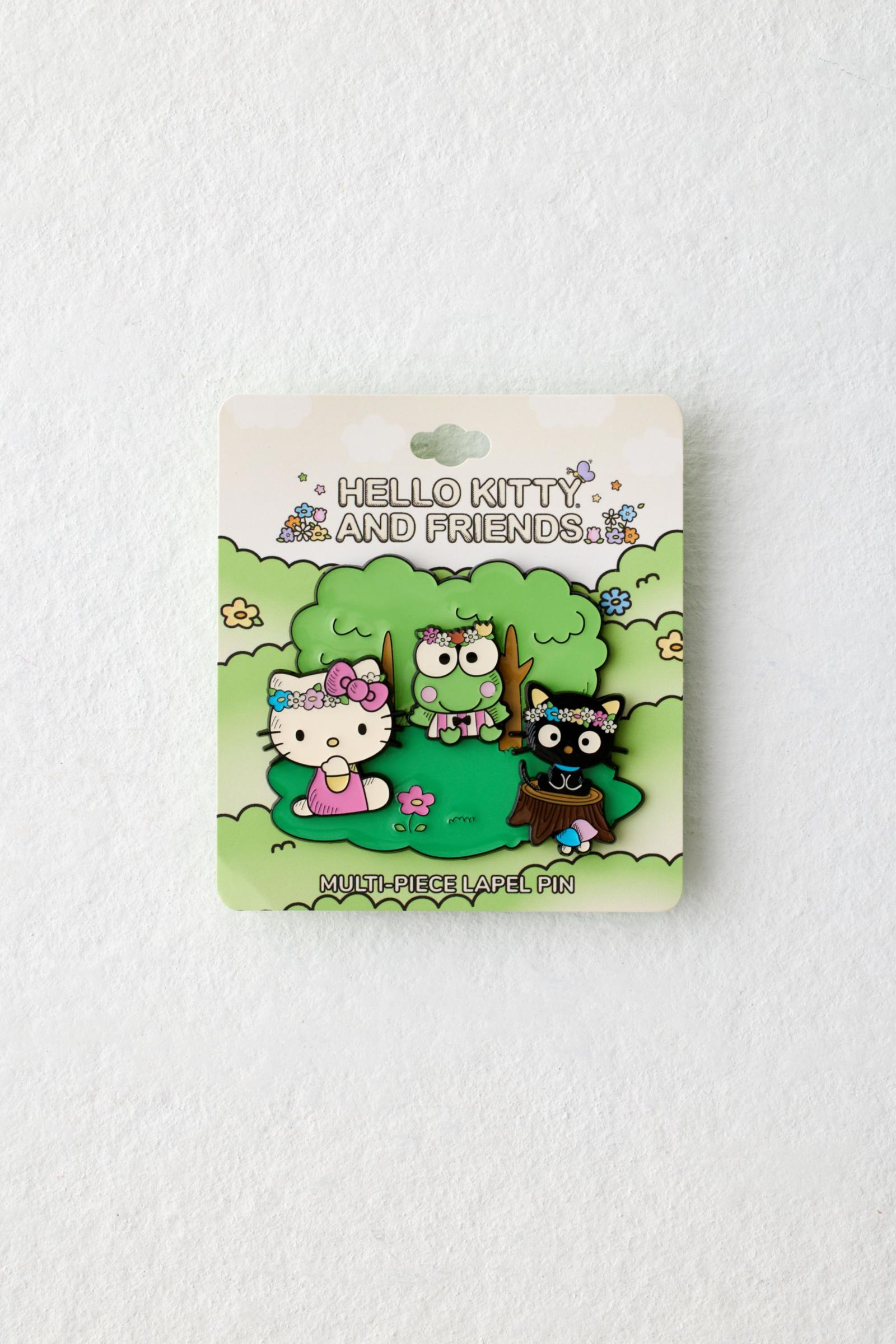 Sanrio Hello Kitty Tree Enamel Pin Set | Urban Outfitters Mexico ...