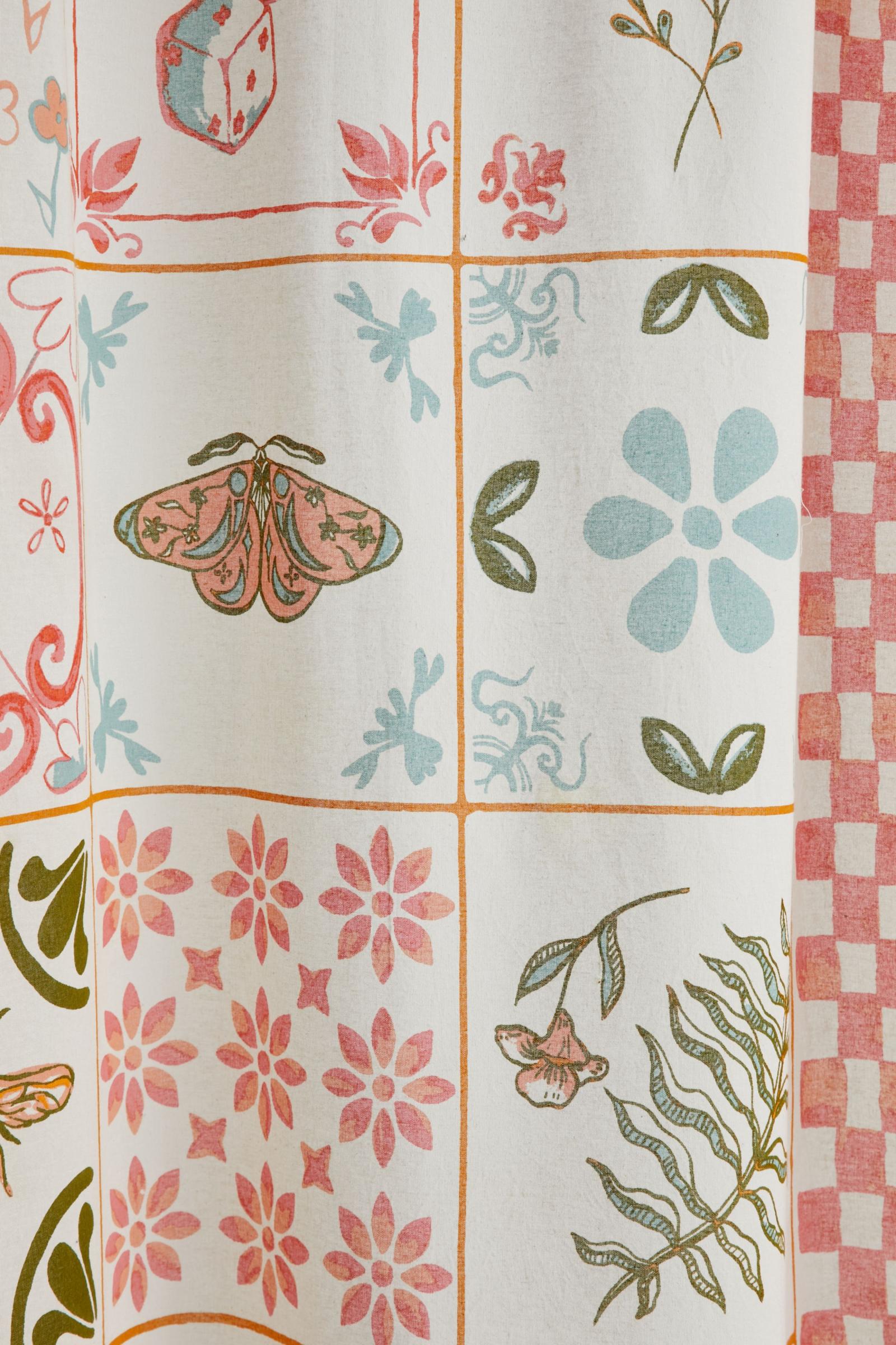 Mariana Tile Shower Curtain | Urban Outfitters Korea - Clothing, Music ...