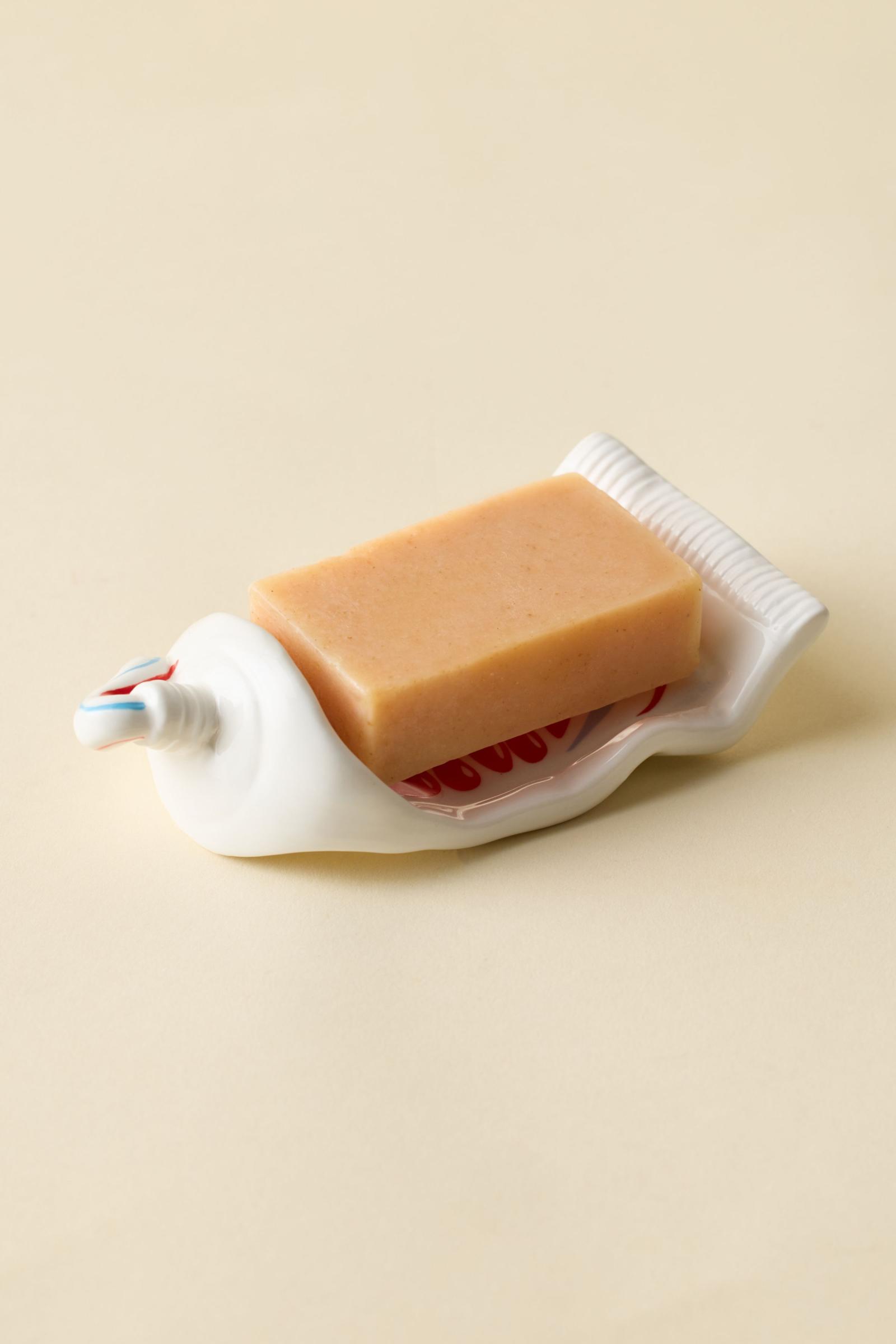 Toothpaste Tube Ceramic Soap Dish | Urban Outfitters Singapore ...