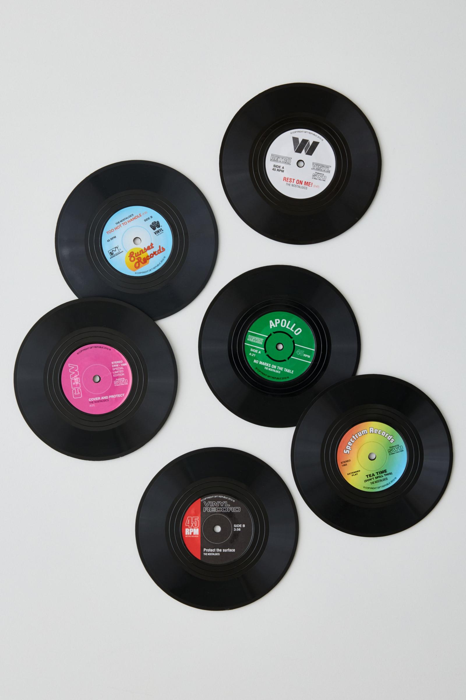 Vinyl Coaster Set | Urban Outfitters Hong Kong - Clothing, Music, Home ...