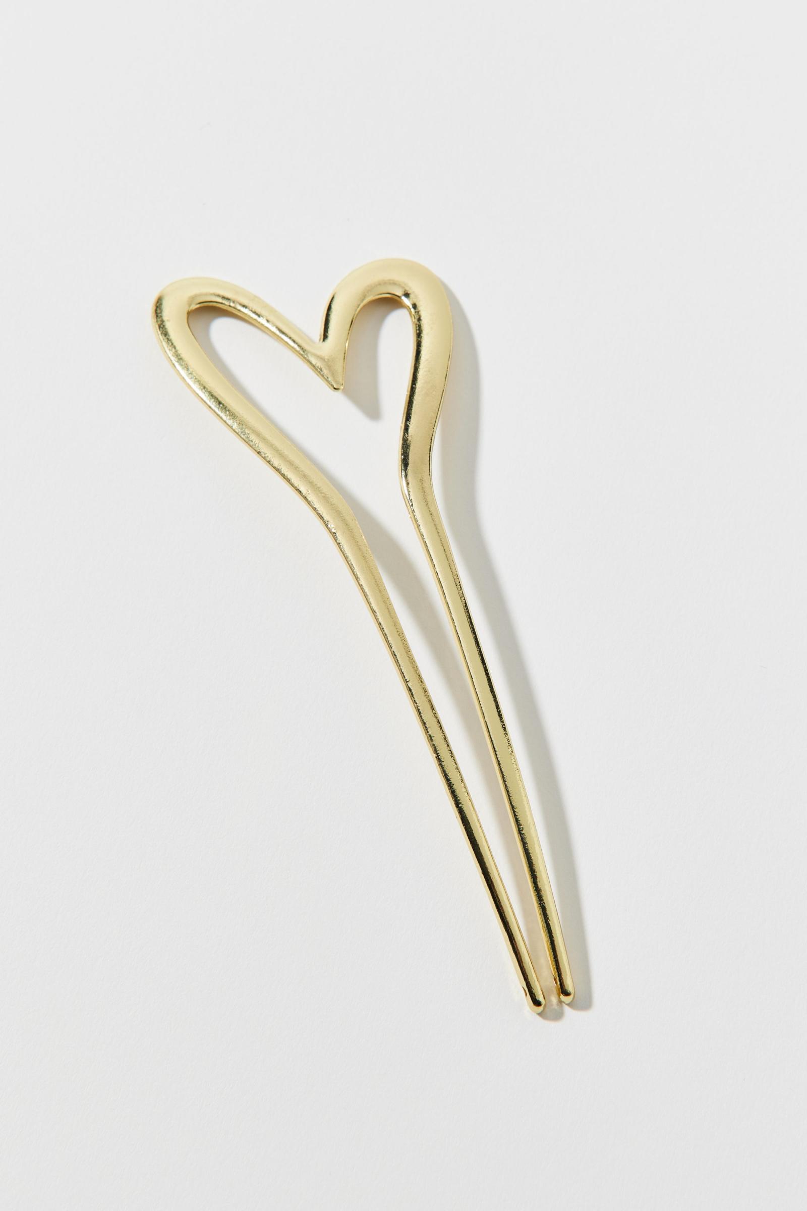 Heart Metal Hair Pin | Urban Outfitters Australia - Clothing, Music ...