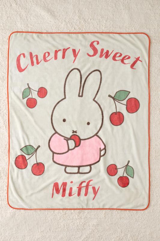 Miffy Cherry Sweet Plush Throw Blanket | Urban Outfitters Australia ...