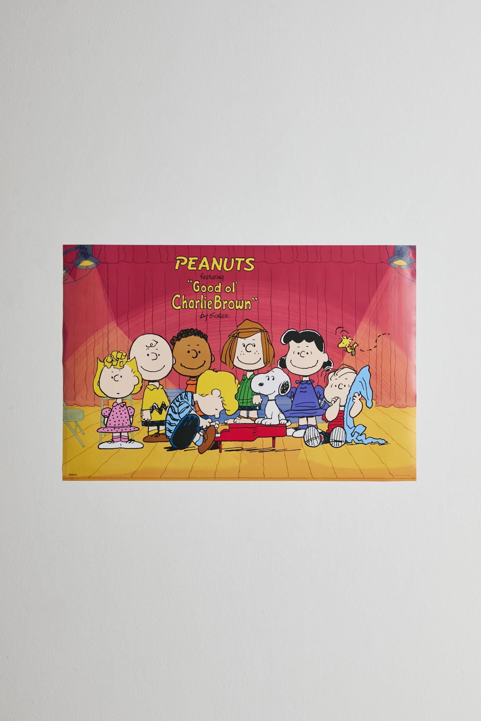 Peanuts Piano Poster | Urban Outfitters Japan - Clothing, Music, Home ...